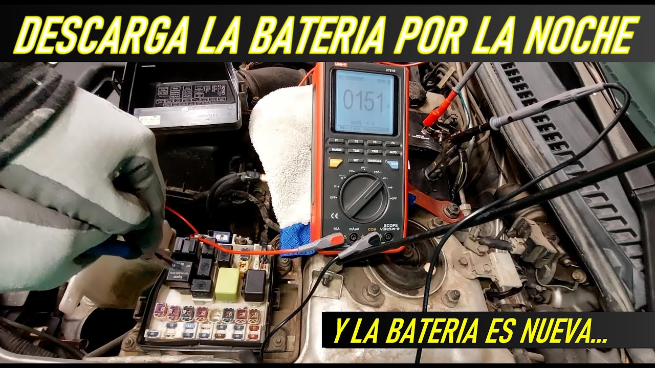 Auto que descarga la bateria por las noches y la bateria es nueva ...