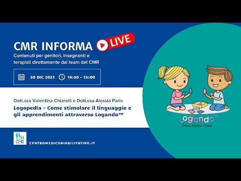 CMRinforma - [Logopedia] - Come stimolare il linguaggio e gli apprendimenti attraverso Logando