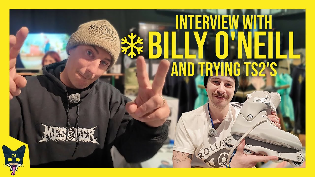 Interview with Billy O'Neill and Trying Mesmer TS2's! - WinterClash 2024 | Aggressive Inline ...