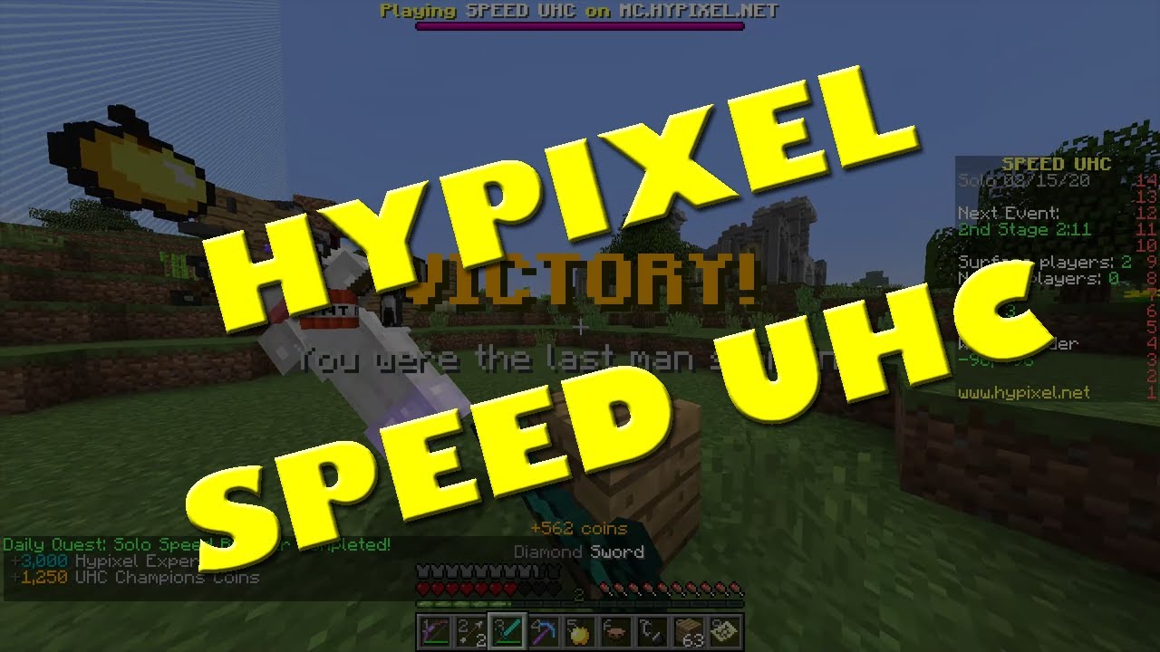 Speed UHC Hypixel Minecraft [마커] - YouTube