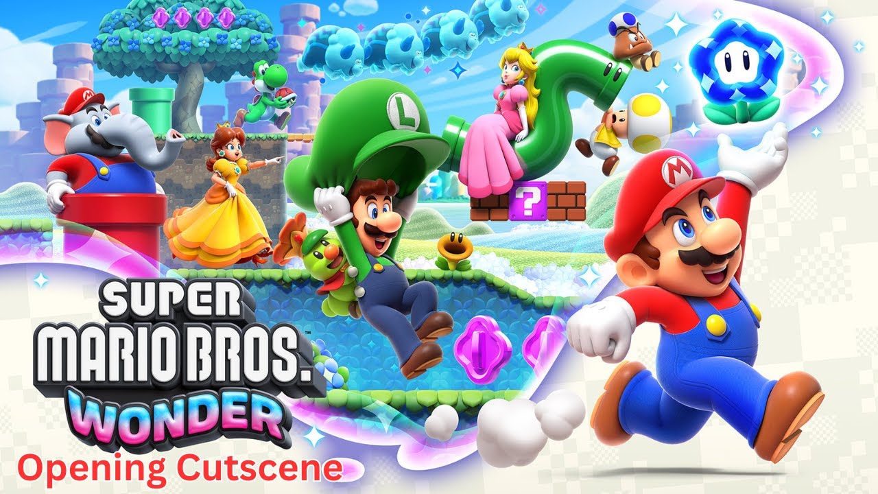 Super Mario Bros. Wonder - Opening Cutscene - YouTube