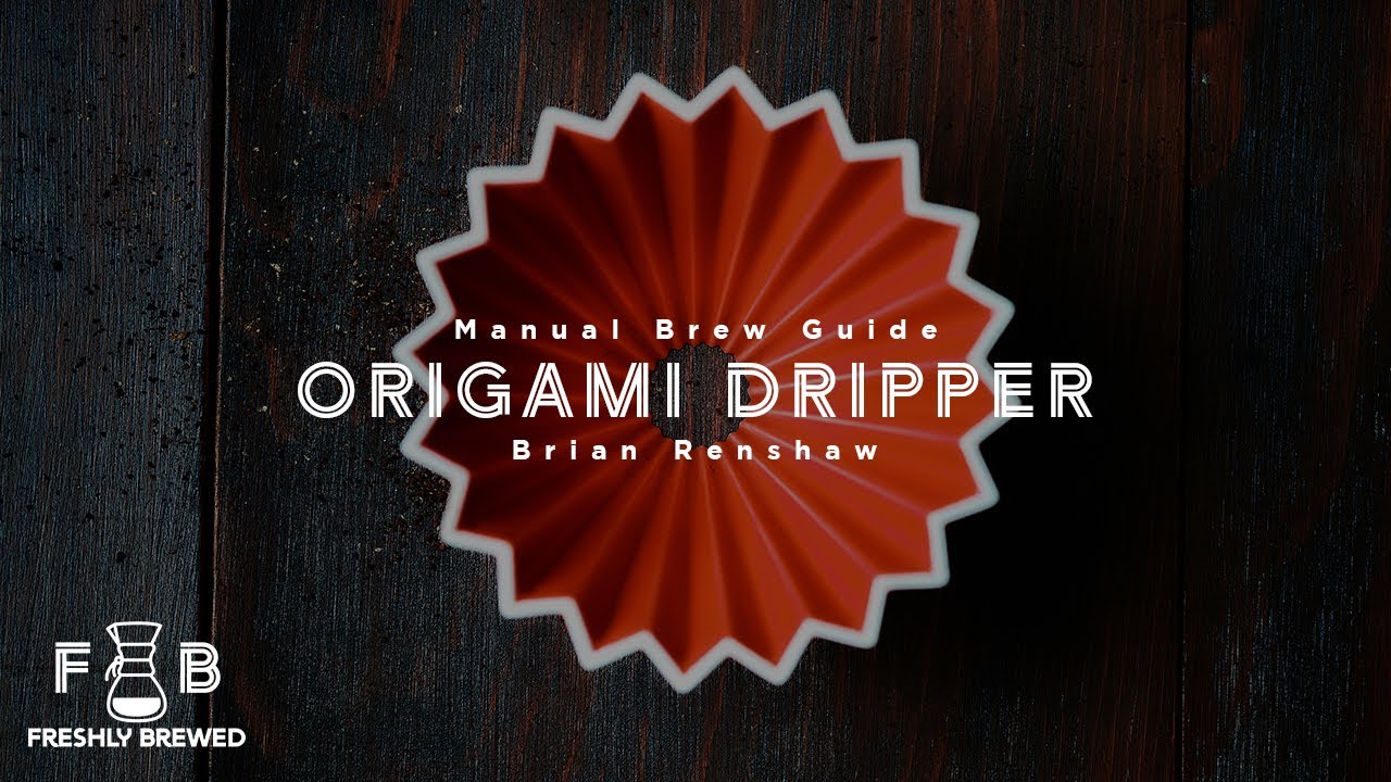 How to Manually Brew Coffee with an Origami Dripper - YouTube