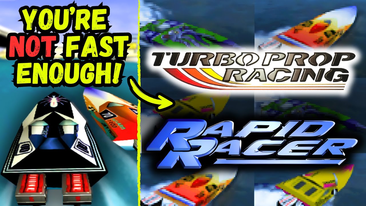 Why Turbo Prop Racing / Rapid Racer Required INSANE Skills to Beat ...