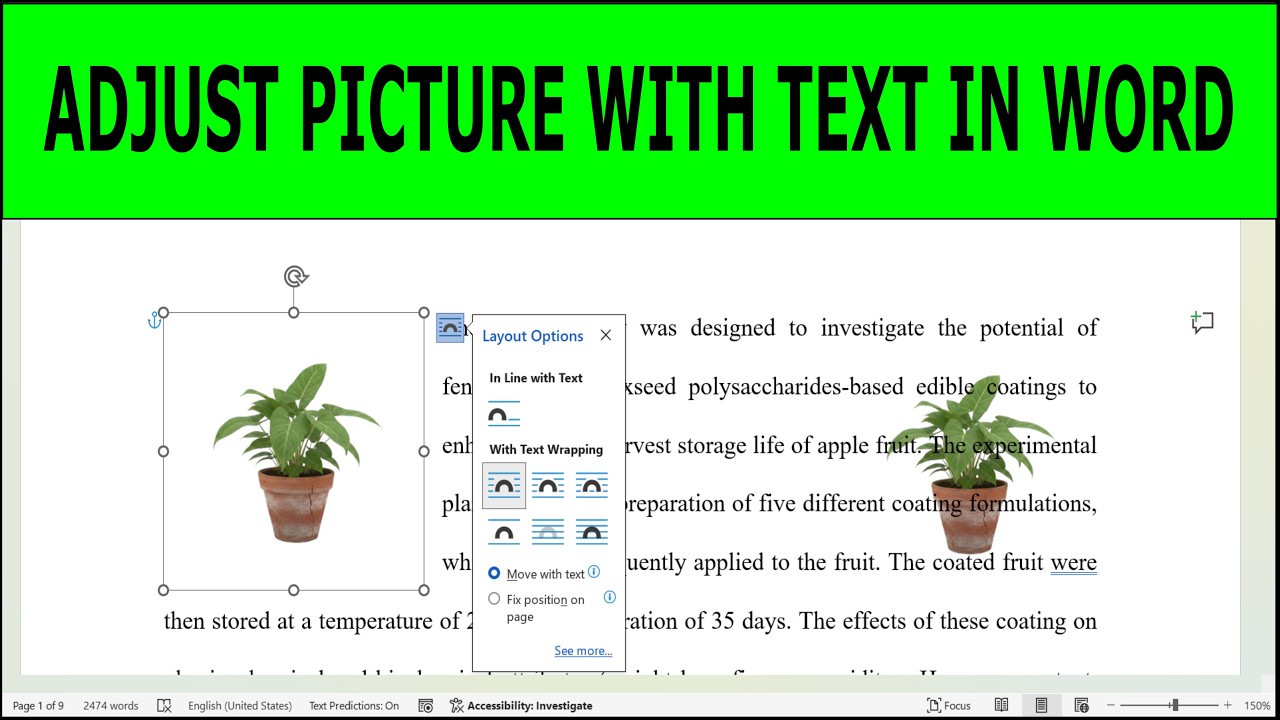 How to Position Pictures Perfectly In MS Word: A Guide to Inline and ...
