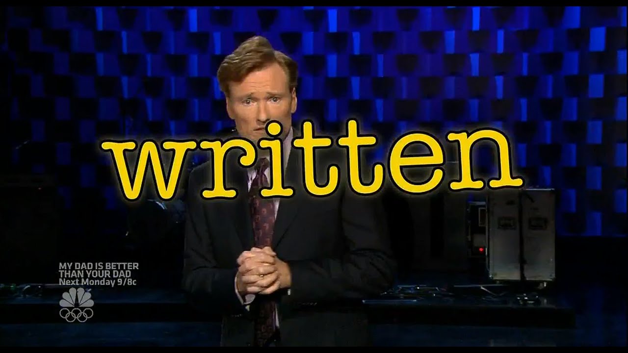 Late Night 'Written or Not Written 2/11/08 - YouTube