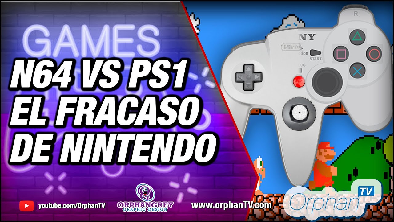 🎮 Nintendo 64 VS Playstation One 🎮 | N64 VS PS1 | LA HISTORIA TRAS LA ...