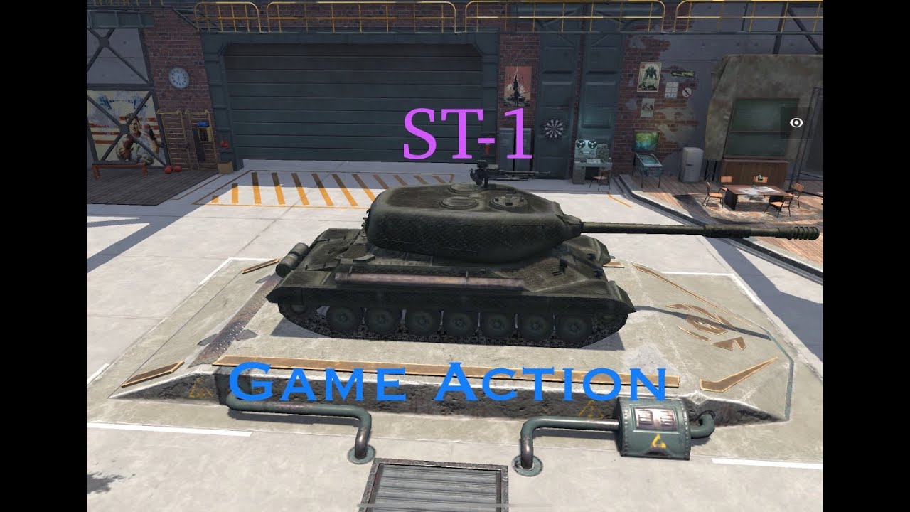 WoT Blitz ST-1 Big Damage Gameplay Action in 4K! - YouTube