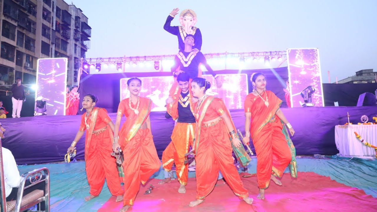 WELCOME DANCE | GANPATI & DEVI ACT | 4TH ANNUAL DANCE FUNCTION 2024 | FUNKY FRESH DANCE ACADEMY ...