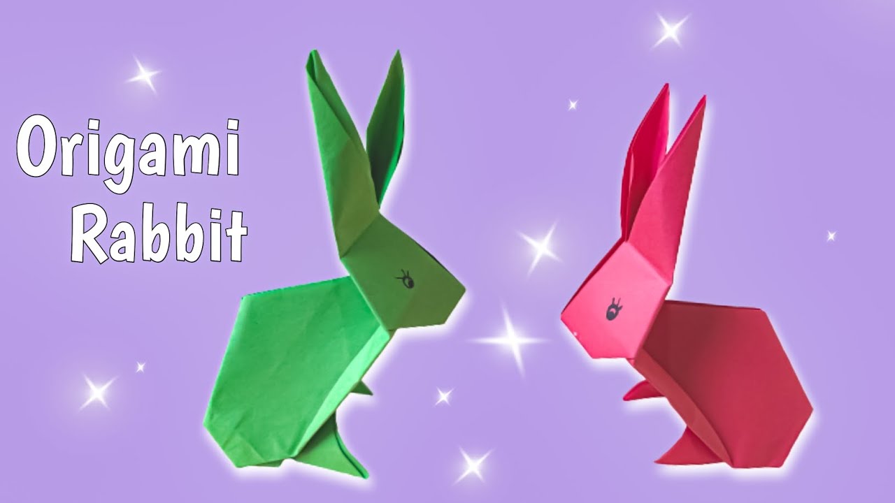 Easy Origami Rabbit | DIY How to Make Origami rabbit - YouTube