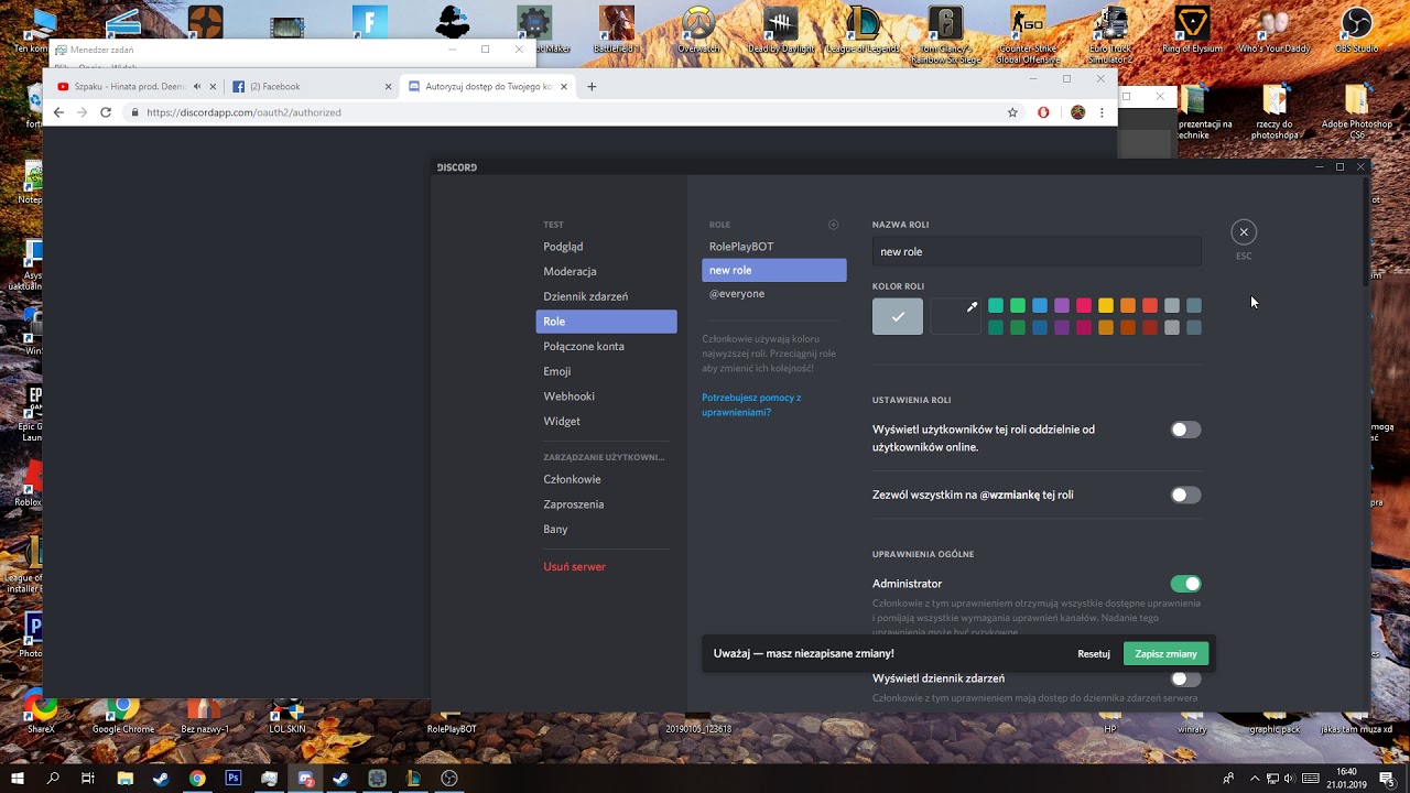 Discord Bot - Bot tworzący discorda pod RolePlay - YouTube