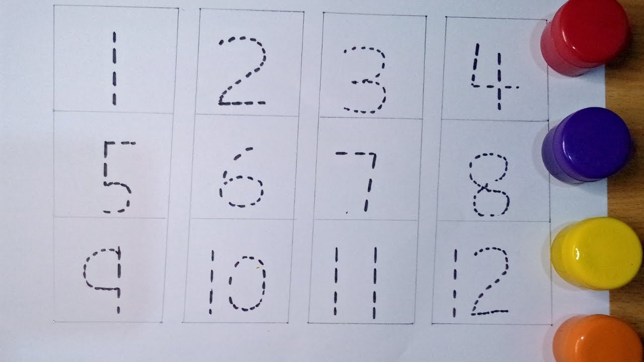 Learn to Counting 1 to 100 | 123 numbers | one, two, three, - YouTube