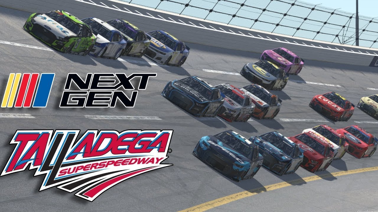 iRacing Next Gen at Talladega Win - YouTube
