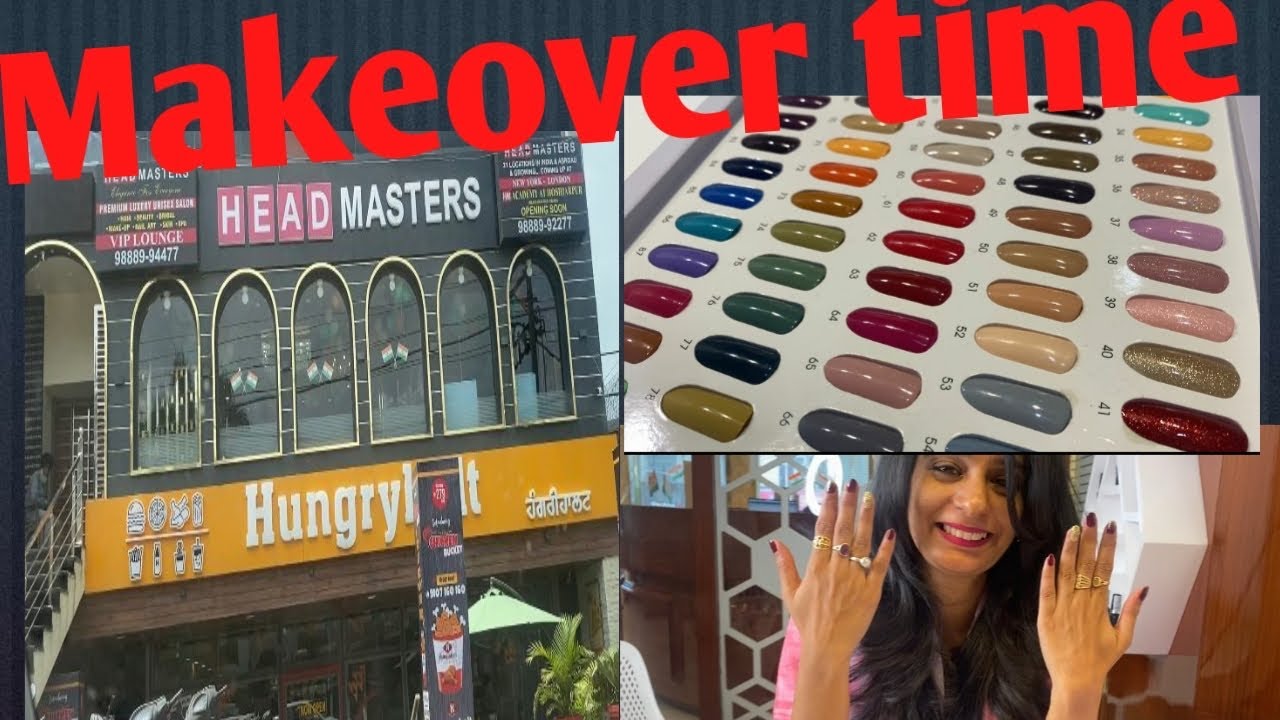 Makeover of Mr Mrs Sharma | Nail Art | Nail Extension Headmaster ...