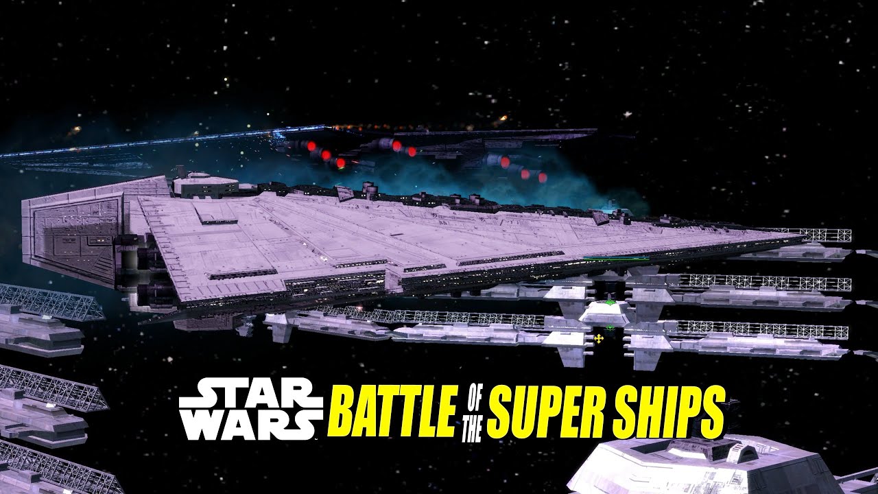 Imperious Advance Star Destroyer vs Executor - Battle of the Super ...