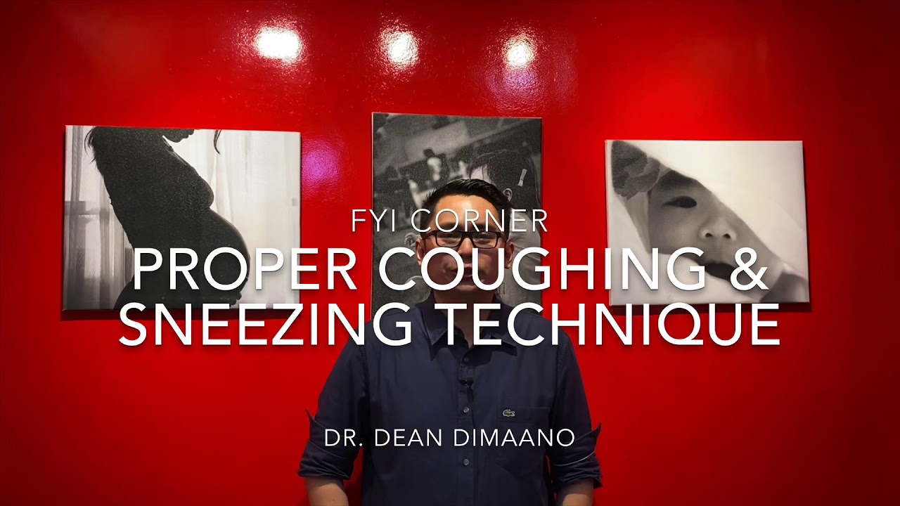 Proper coughing and sneezing technique - YouTube