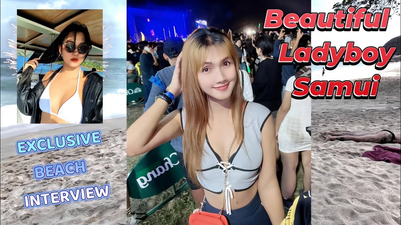 EXCLUSIVE INTERVIEW 'Most Beautiful Ladyboy' Samui Thailand - YouTube