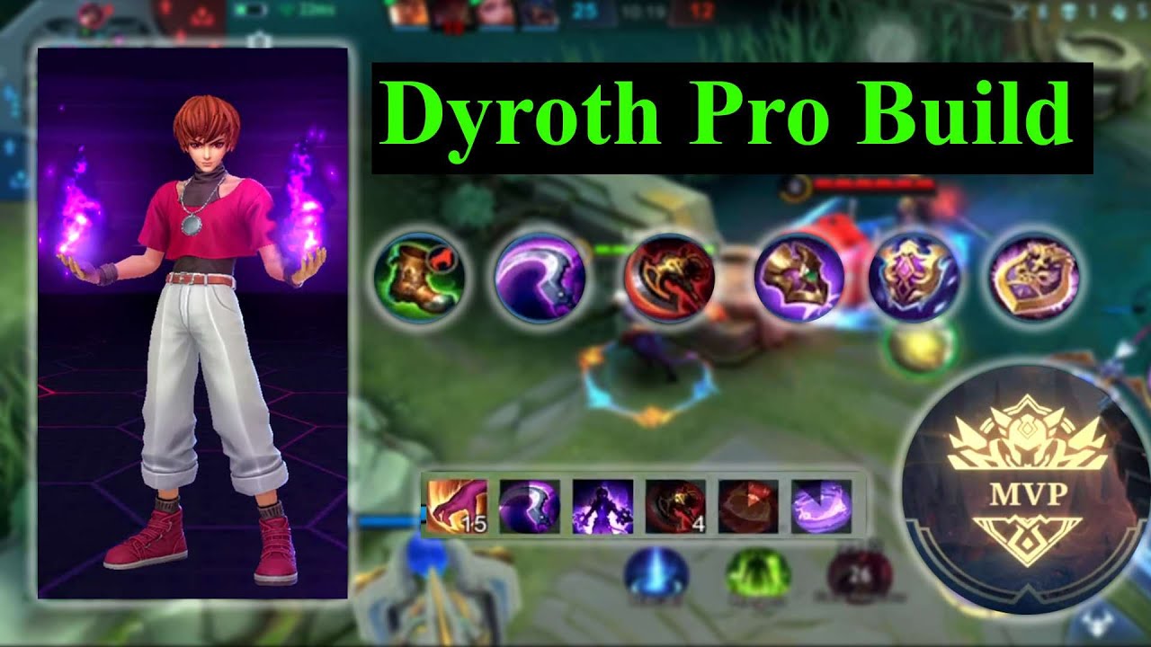 Dyroth Pro Build in 2022 | MOBILE LEGEND #6 - YouTube