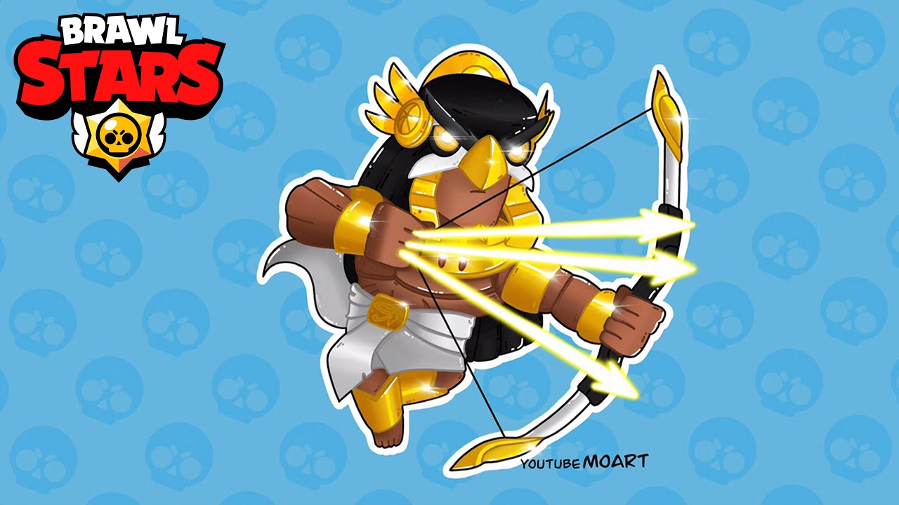 HORUS BO new skin already in the game BRAWL STARS_ART _/MOART - YouTube