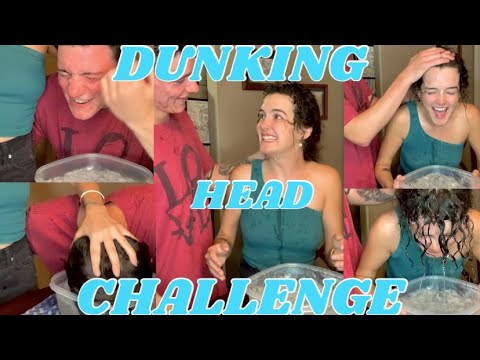 Head Dunk Challenge! Who knows who better? (couples) - YouTube