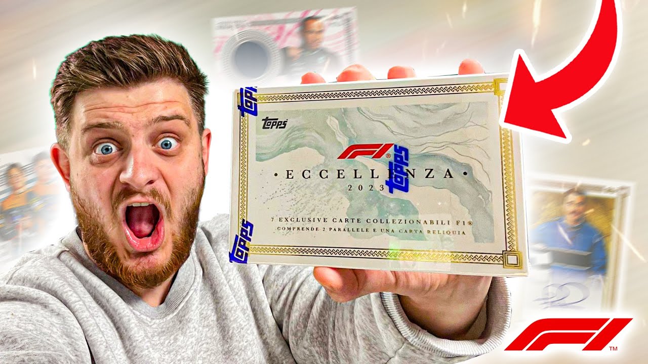 *INSANE* Topps F1 ECCELLENZA 2023 Hobby Box OPENING!! (/10 HIT!!) - YouTube