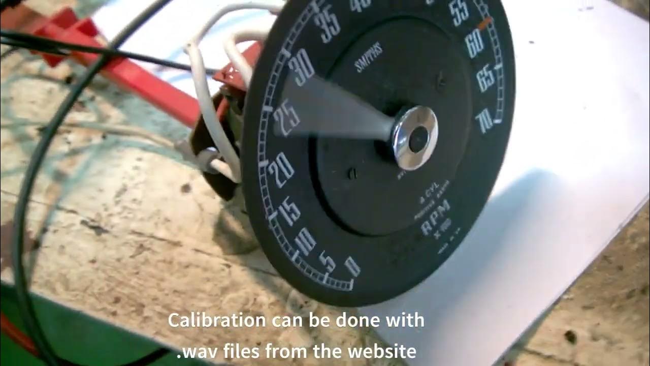 Smiths Tachometer RVI to RVC conversion, MG 1300 - YouTube