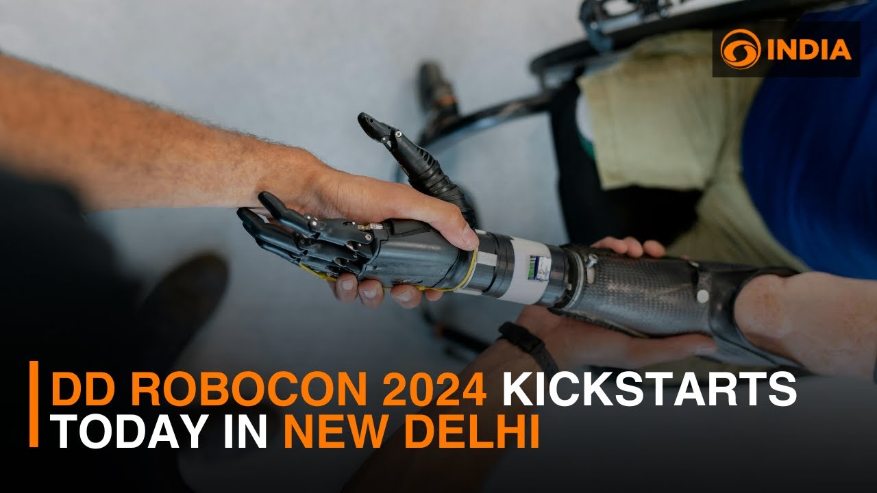 DD ROBOCON 2024 kickstarts today in New Delhi and more | DD India Live ...