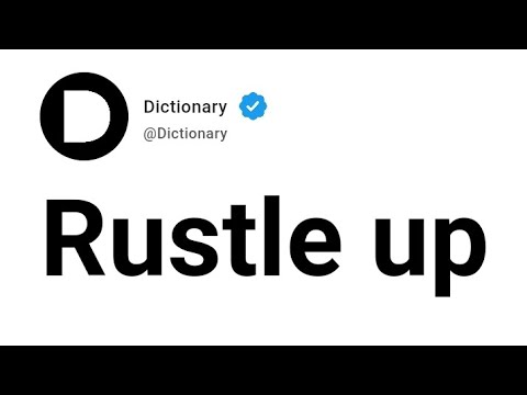 Rustle up Meaning In English - YouTube