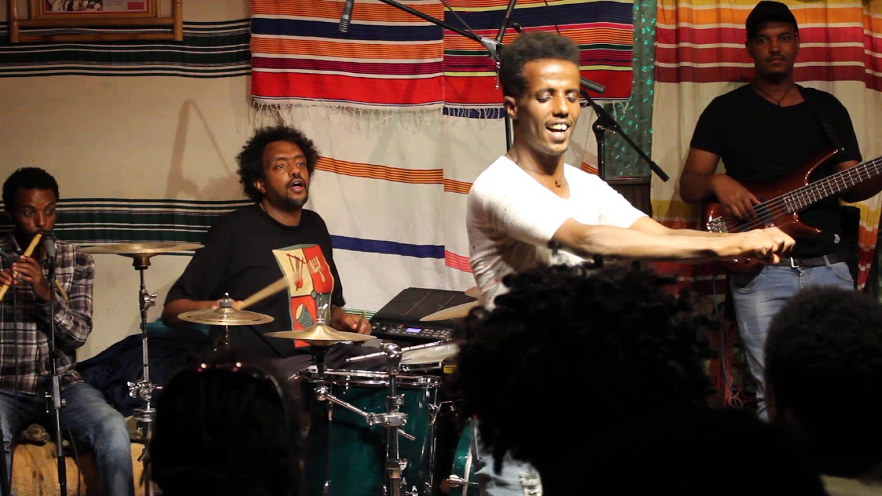 Negarit Band and Dancer Ayen Biset @ Fendika - YouTube