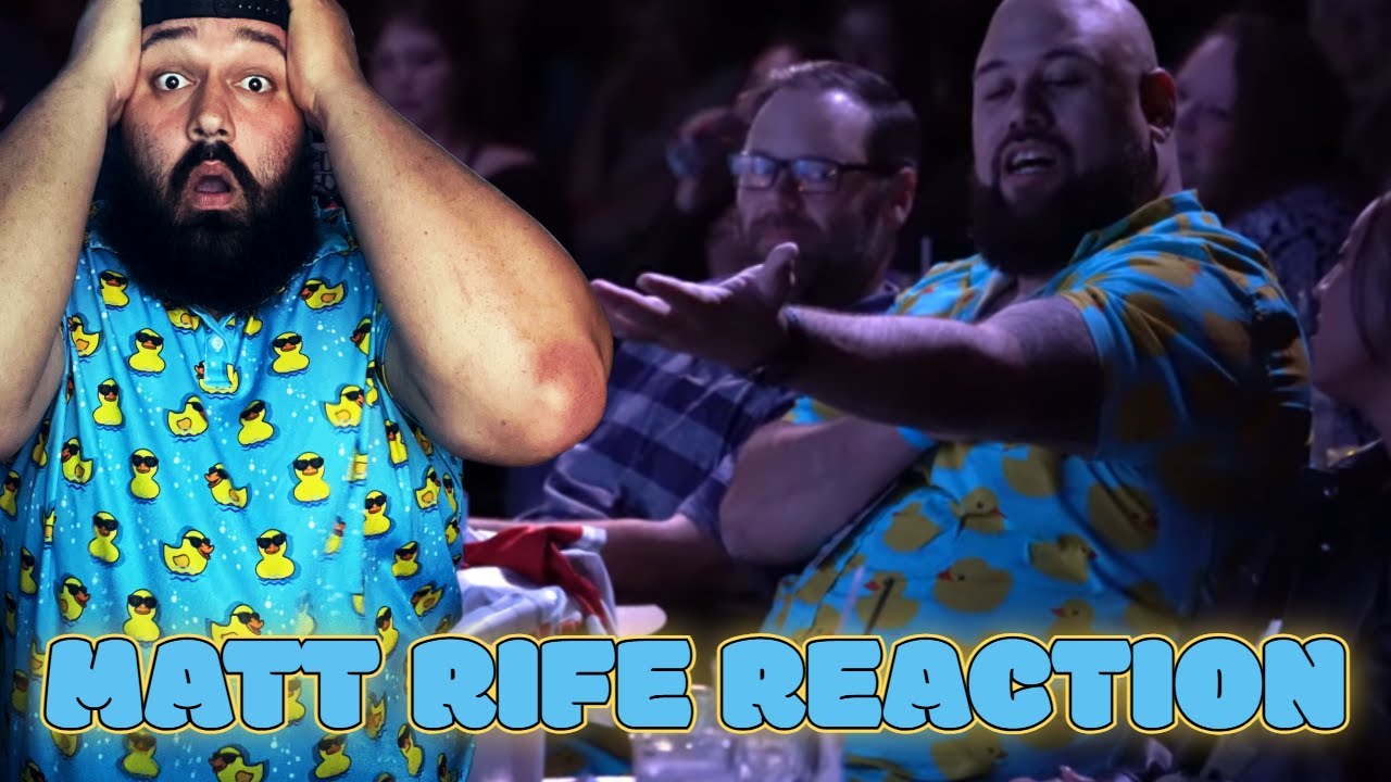 MATT RIFE / TATTOOS & BAD LAUGHS / REACTION - YouTube
