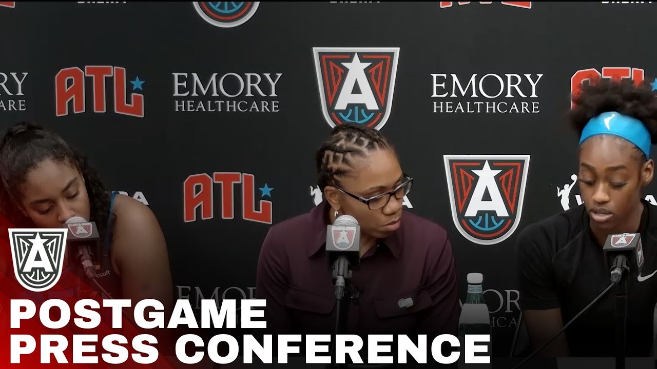 Postgame Press Conference (7/12) Tanisha Wright, Cheyenne Parker-Tyus and Maya Caldwell - YouTube