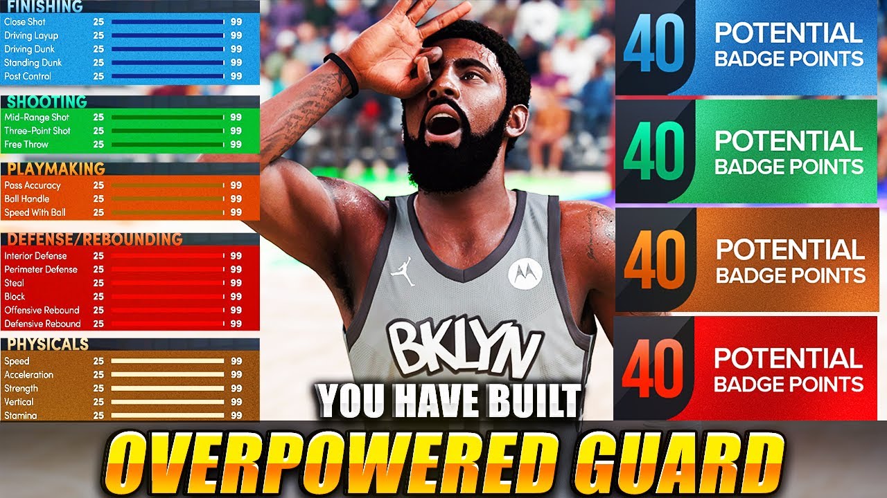 GAME BREAKING 6'3 POINT GAURD BUILD IN NBA 2K23 IS A FADING MACHINE ...