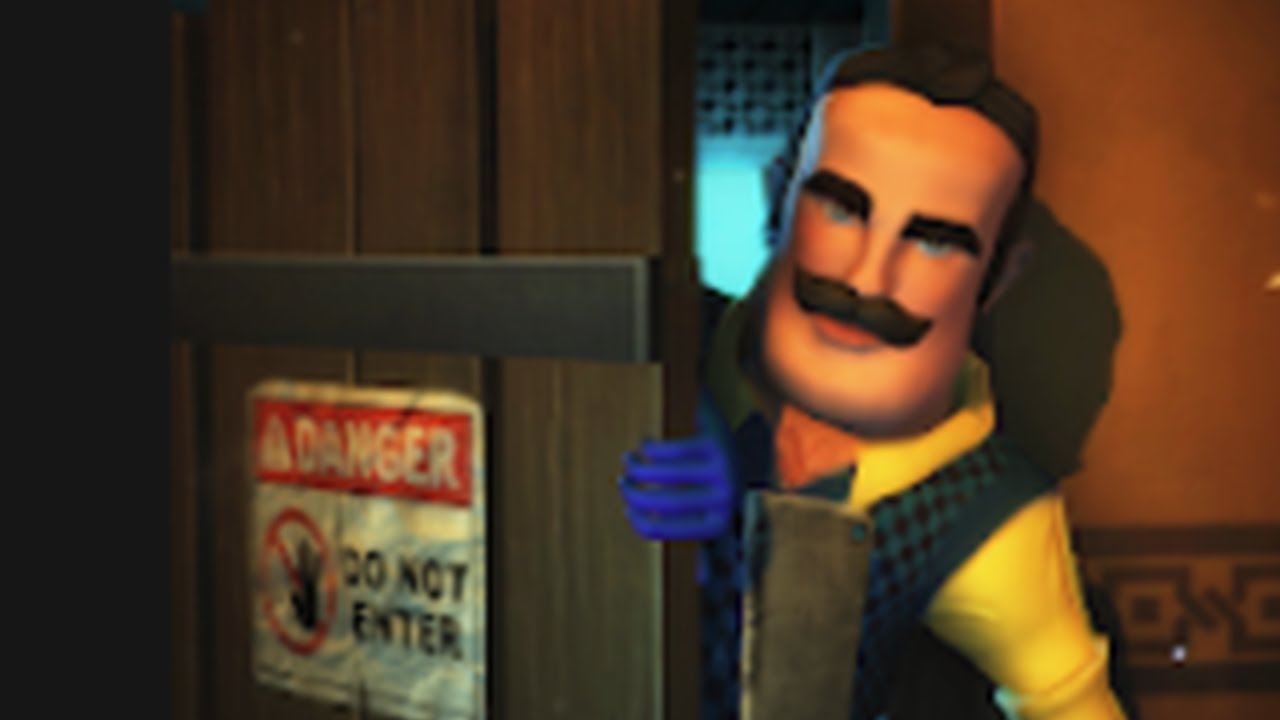 Scary Neighbor Survival HELLO NEIGHBOR RIP OFF - YouTube