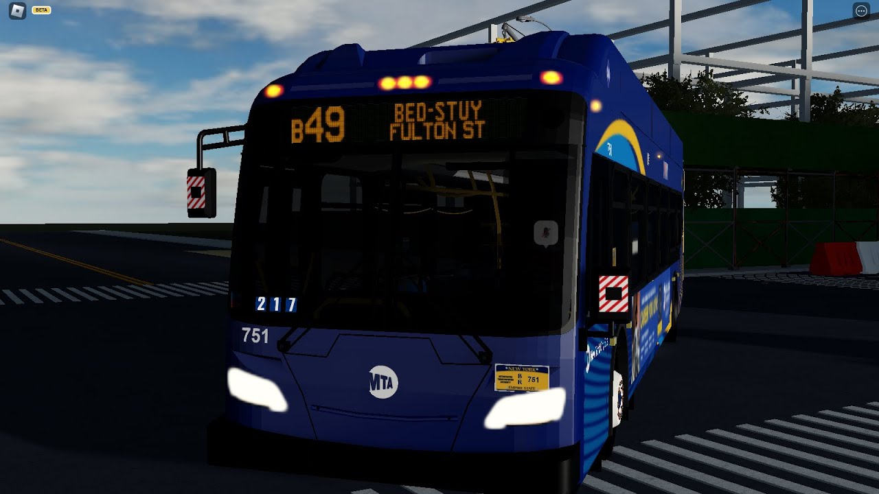 B49 from Manhattan Beach to Bedford Stuyvesant Part 1 (Roblox) - YouTube