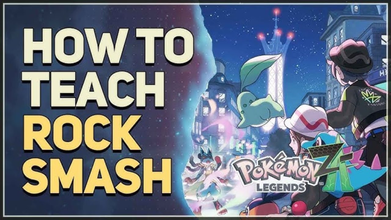How to use Rock Smash Pokemon Legends Z-A - YouTube