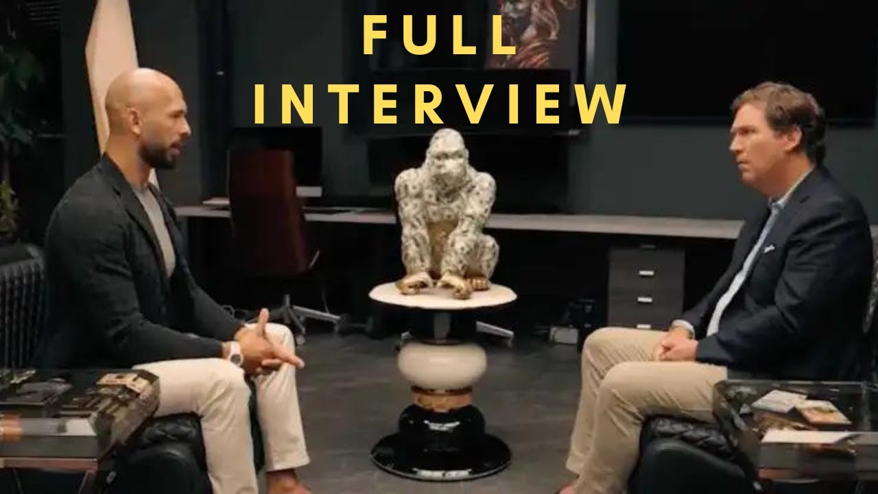 Andrew Tate full interview with Tucker Carlson - YouTube