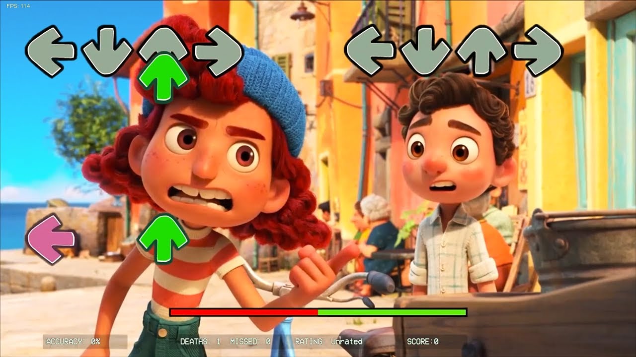 Julia Vs Luca in Friday Night Funkin ( FNF ) - mod - YouTube