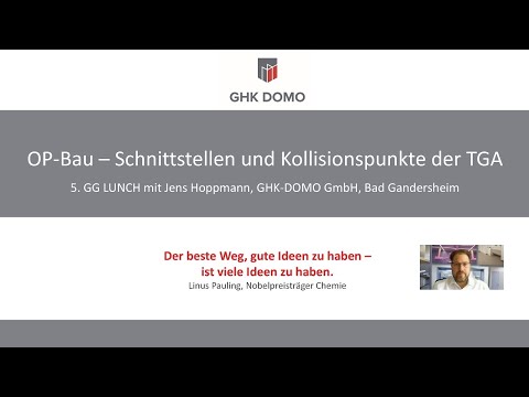 OP-Bau – Schnittstellen und Kollisionspunkte der TGA