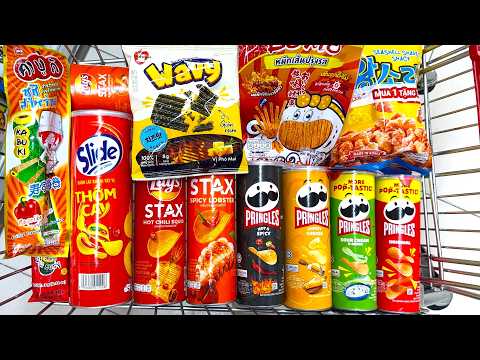 Много Вкусняшек и Сладости 🤩! Shopping Pringles,Cookies,Lay's, Kinder.Shopping a lot of candy