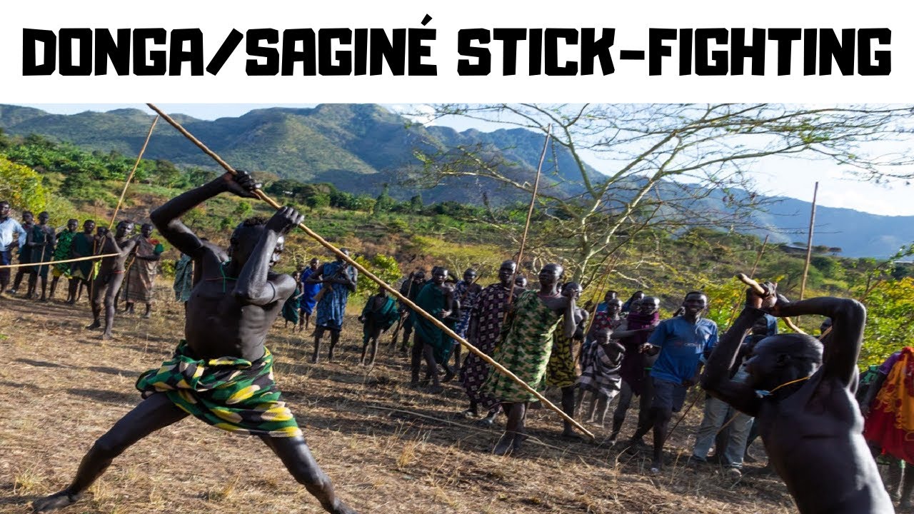 Saginé/Donga Stick Fighting (Sparring) - YouTube