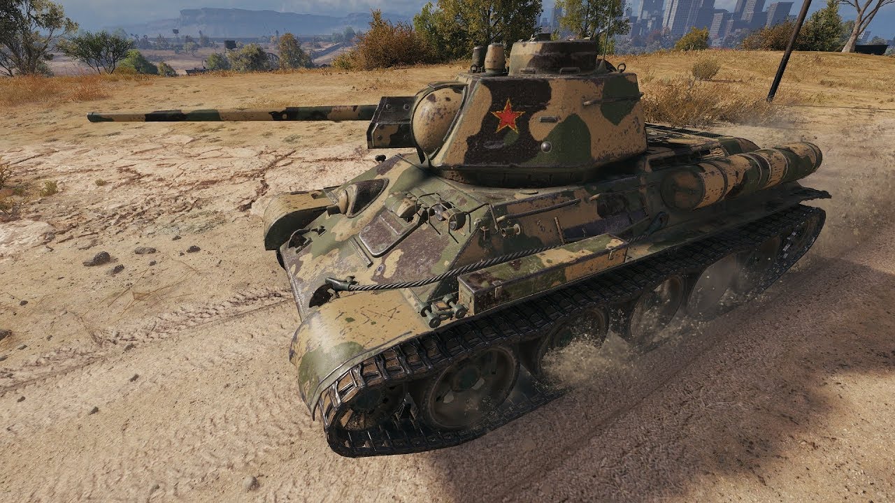 World of Tanks Type T-34 - YouTube