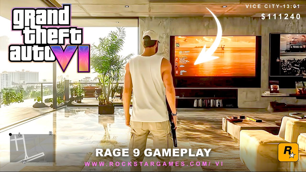 GTA 6 : RAGE 9 Gameplay Emerges Ahead of Trailer 2 - YouTube