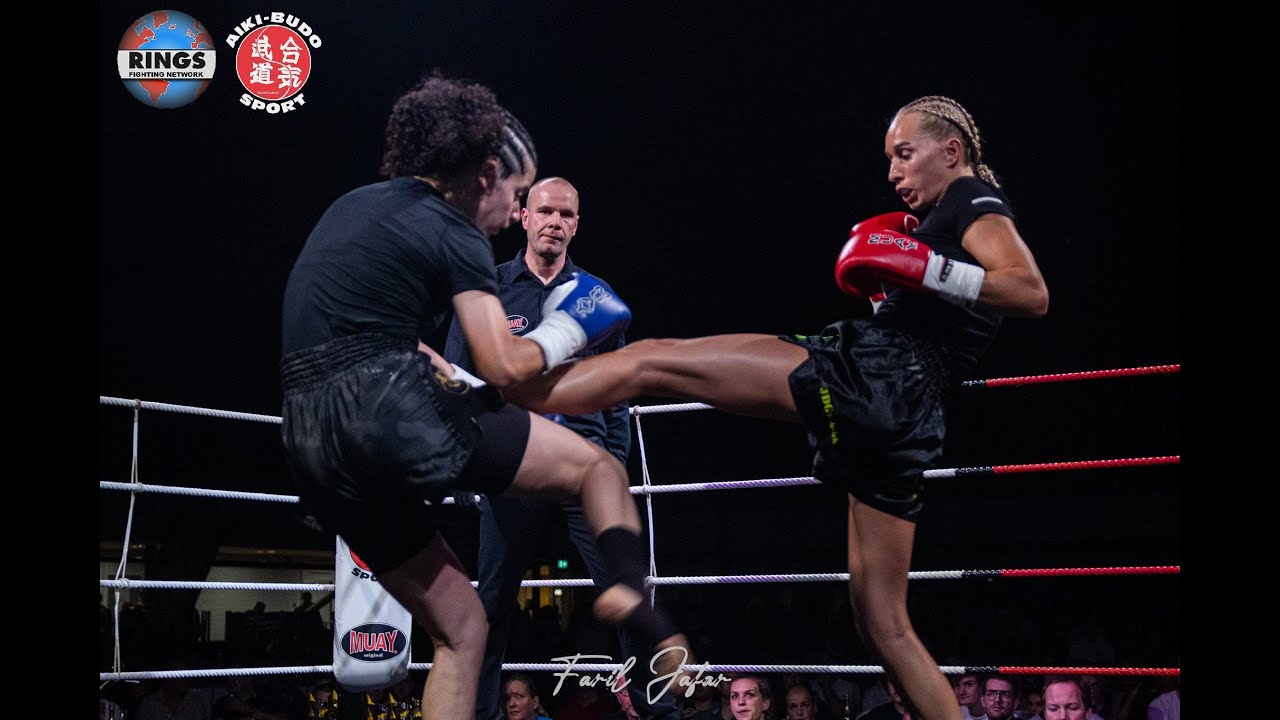 RingsVideo Amstelveen 2023 Sarah L'Mahjari Vs Angie Valk - YouTube