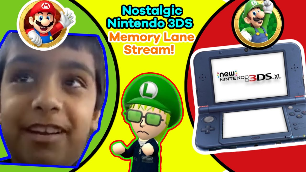 🔴LIVE🔴| *Showcasing My Nostalgic Nintendo 3DS Memories!* | Voice Chat W ...