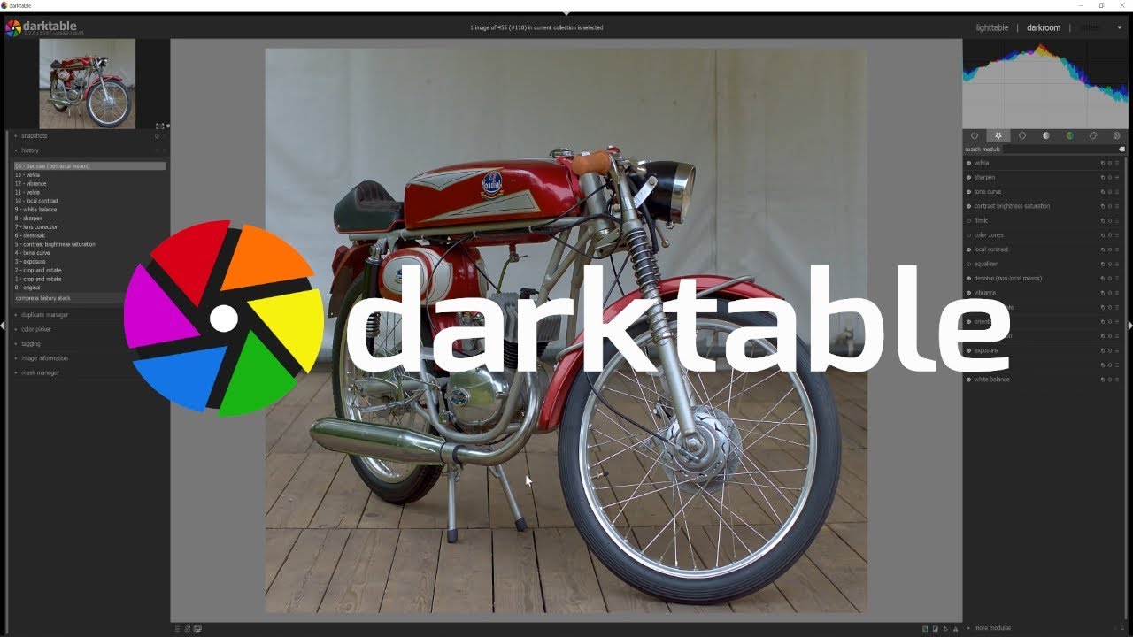 COLOR CORRECTION explained in darktable - YouTube