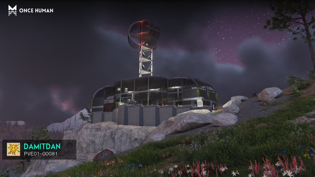 Once Human Radio Tower Build - YouTube
