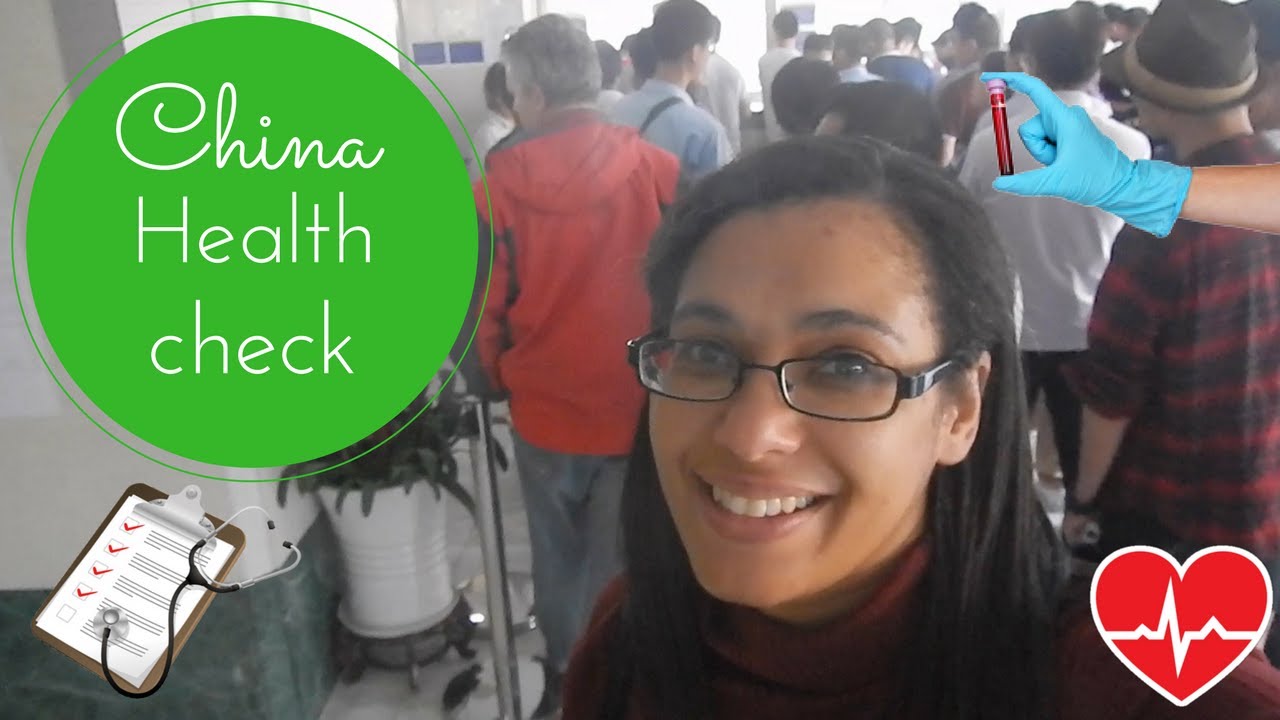 Getting your medical check in China - YouTube