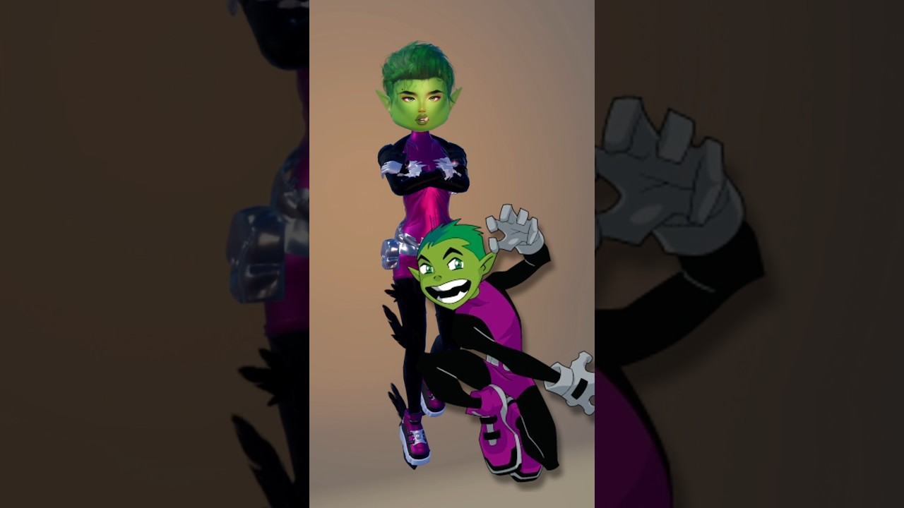 Beast boy #dresstoimpress #dti #shorts #teentitans #beastboy #dtiupdate ...