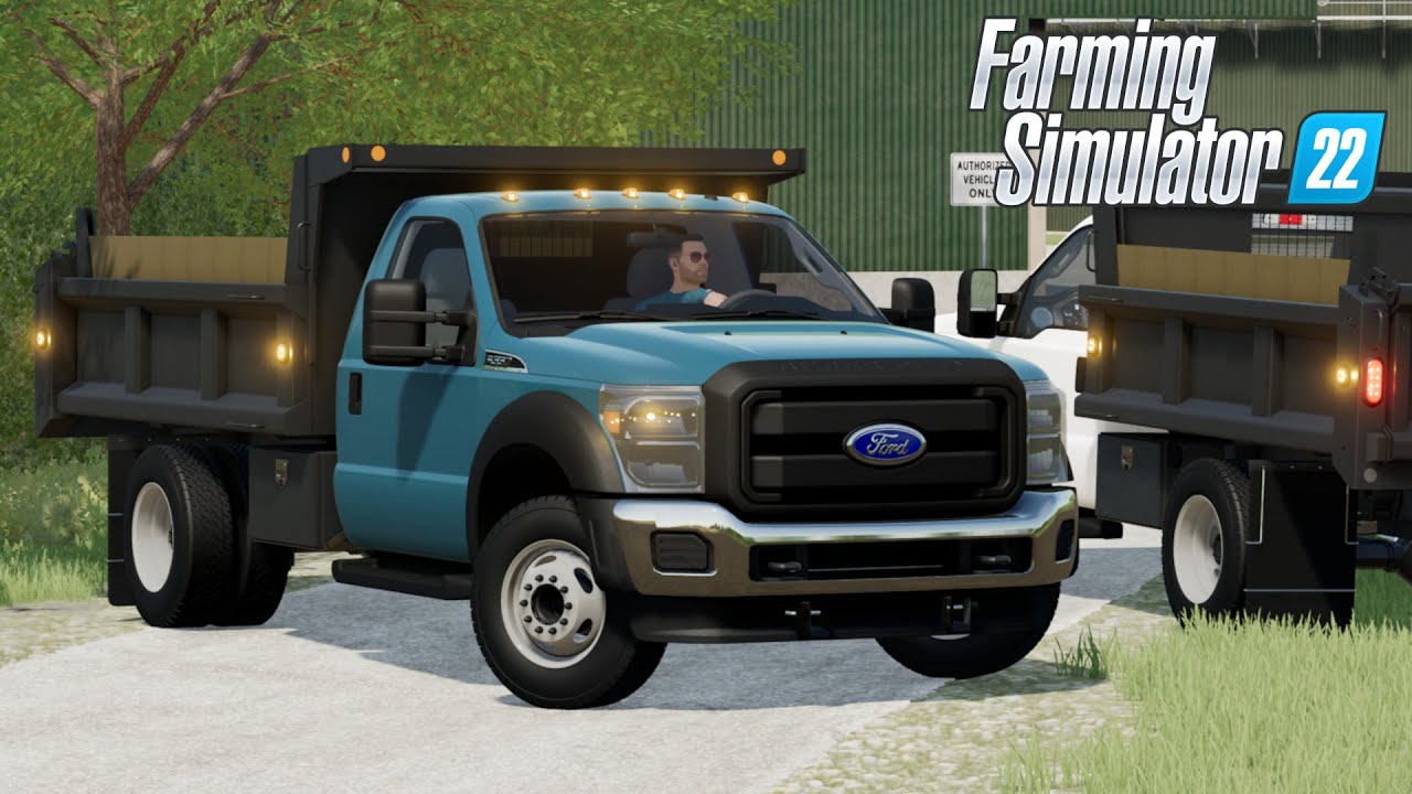 FS22 - 2016 Ford F550 Dump Truck - Farming Simulator 2022 Car Mod ...