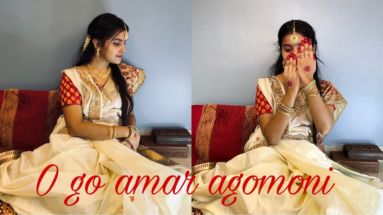 Ogo amar agomoni Dance Cover |Shreyoshi Basu|Agomoni dance| - YouTube
