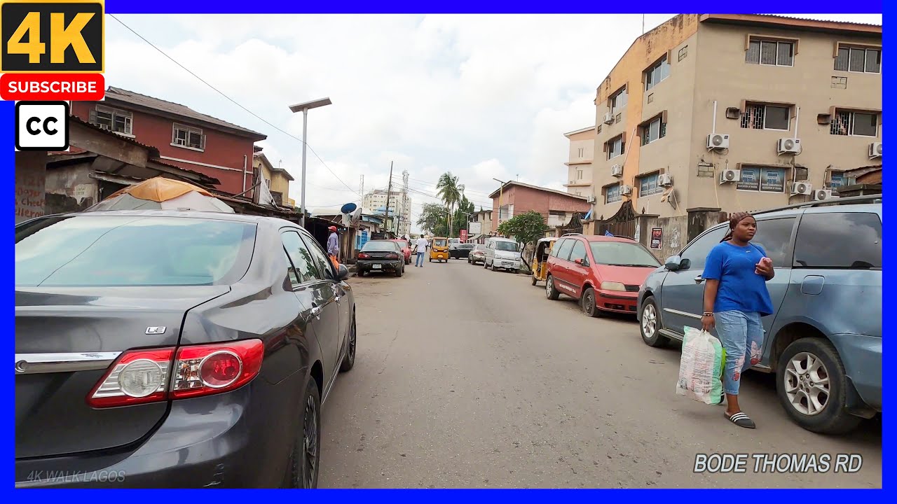 🇳🇬BODE THOMAS RD-ONIPANU-4K WALK-LAGOS-NIGERIA - YouTube